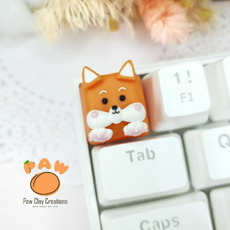 Jual Artisan Keycap Shiba Inu Dog / Custom Keycaps / Mekanik Keyboard ...