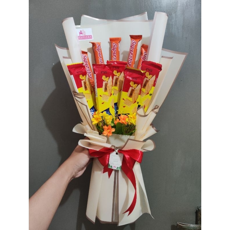 Jual buket snack MEDIUM buket snack wisuda buket snack ultah murah ...