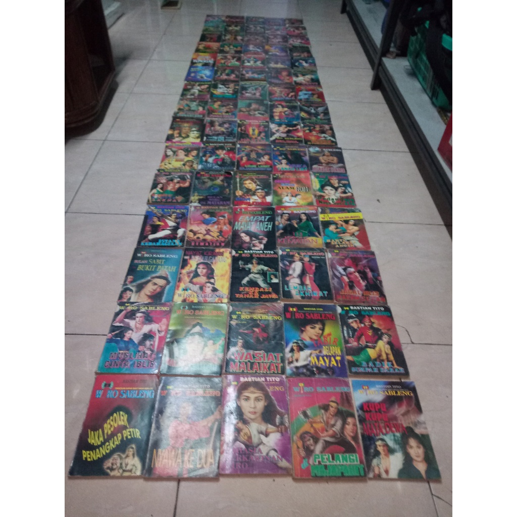 Jual WIRO SABLENG 212 KOLEKSI JADUL NOVEL WIRO SABLENG PENDEKAR KAPAK ... Jual WIRO SABLENG 212 KOLEKSI JADUL NOVEL WIRO SABLENG PENDEKAR KAPAK ...