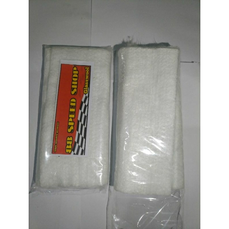 Jual Glasswool gasbul gaspul gaswol glaswul glasswoll putih Knalpot ...