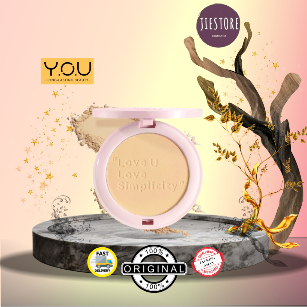 Jual YOU Simplicity Flawless Compact Powder | Bedak Padat Hasil Natural ...