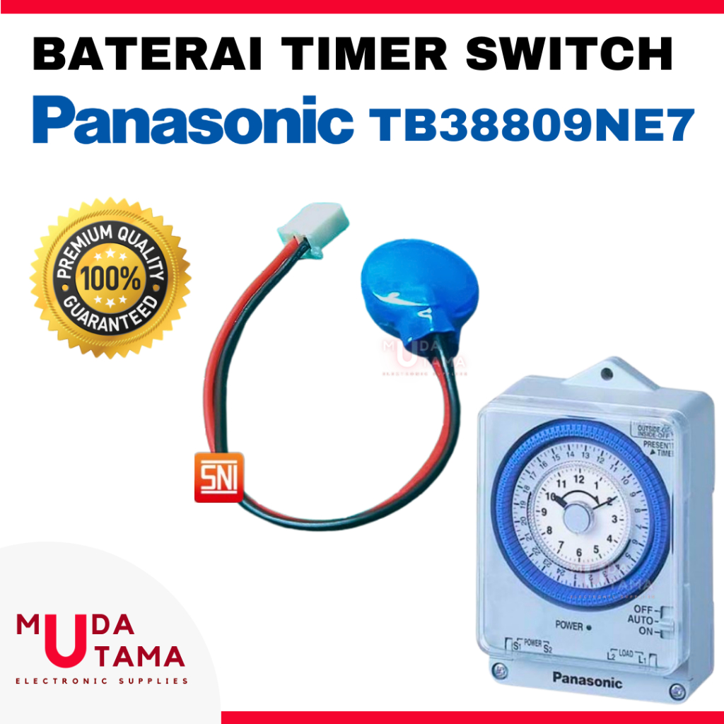 Jual BATERAI TIMER SWITCH PANASONIC TB38809NE7 - BATERAI TIMER ... Jual BATERAI TIMER SWITCH PANASONIC TB38809NE7 - BATERAI TIMER ...