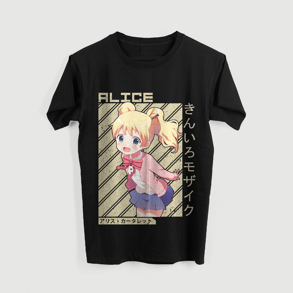 Jual Kaos Kinmoza - Alice Cartelet v2 | Torazu T-shirt | Shopee Indonesia