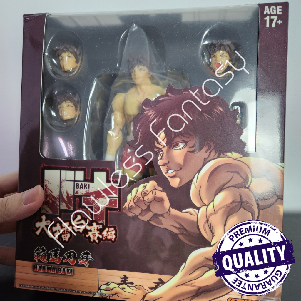 Jual Storm Toys Baki Hanma Yojiro Jack Son Of Ogre The Grappler Action ...