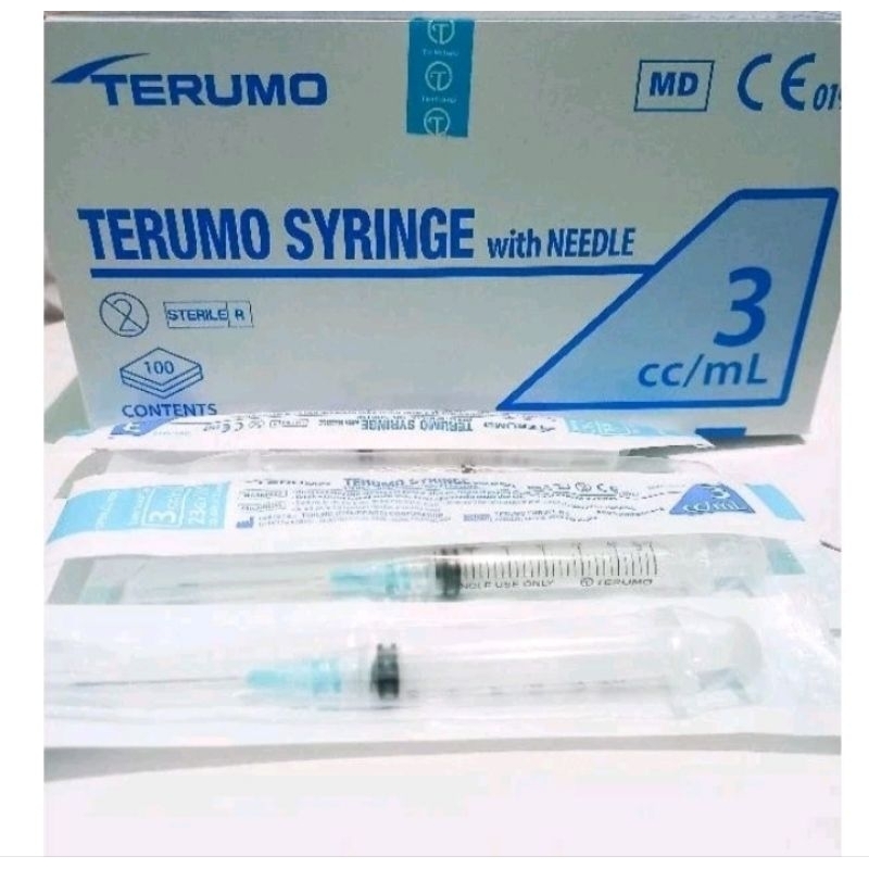 Jual Spuit 3cc With Needle Terumo / Syringe 3cc Terumo | Shopee Indonesia