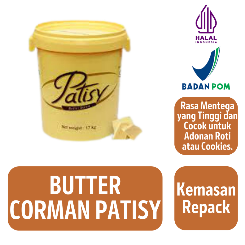 Jual Rombuter Corman Patisy Kemasan Repack setara wijsman [250 gr ...