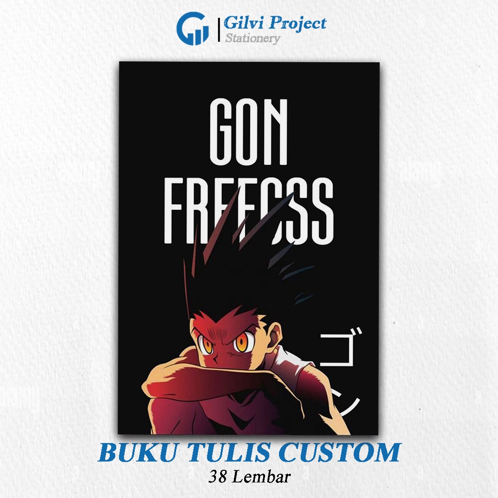 Jual Buku Tulis Hunter X Hunter / Buku Tulis Sekolah / Buku Tulis ...