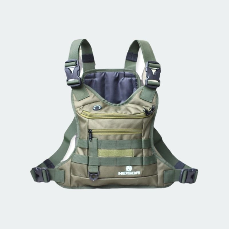 Jual Armystore - Chestbag Tas Dada Pria Rompi Hijau Polos | Shopee ...