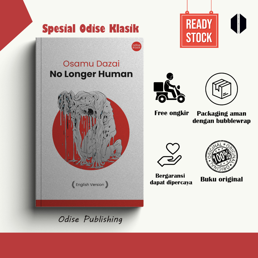 Jual No Longer Human - Osamu Dazai (Odise Publishing) English Version Original | Shopee Indonesia