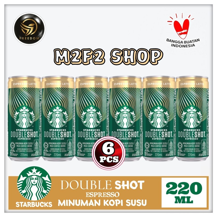 Jual Starbucks Doubleshot Espresso Latte Coffee Kaleng | Can - 220 ml ...