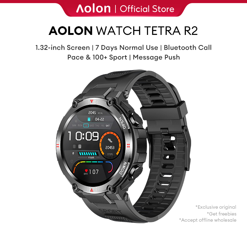 Jual Aolon Tetra R2 Smart Watch Original Waterproof Smartwatch ...