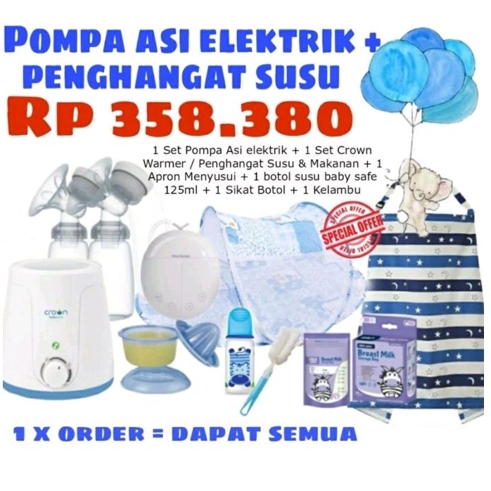 Jual Pompa ASI Elektrik Real Bubee Original / Breast Pump Electric ...