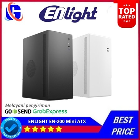 Jual CASING ENLIGHT EN-200 Mini ATX PSU 300W By Enlight | Shopee Indonesia