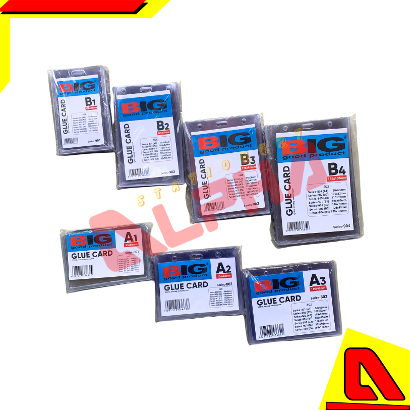 Jual ID CARD BIG MIKA A1 A2 A3 B1 B2 B3 B4 | Shopee Indonesia