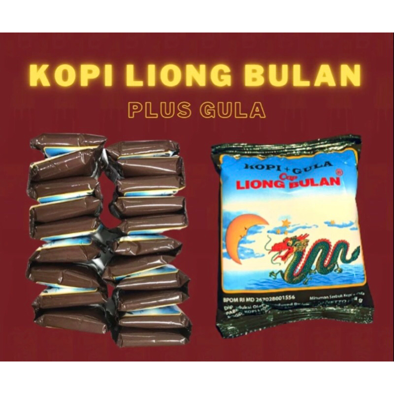 Jual KOPI LIONG BULAN 1 pack 20pcs | Shopee Indonesia