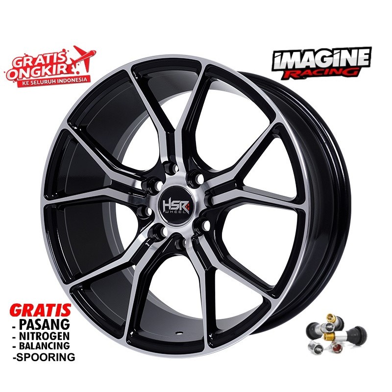 Jual VELG MOBIL RACING HSR VOODOO R16 PCD 4X100/4X114,3 VIOS YARIS AVANZA XENIA LIVINA MAESTRO ...