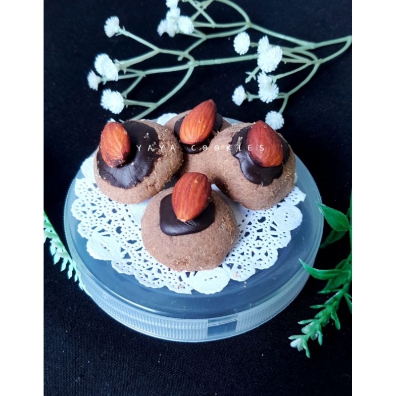 Jual Afghan Cookies || kue kering almond coklat || kue lebaran | Shopee ...