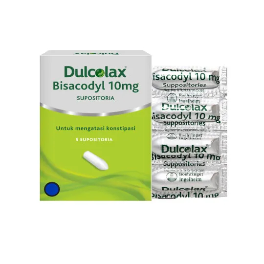 Jual DULCOLAX SUPPOSITORIA 10 MG 1 PCS DEWASA OBAT SUSAH BAB DARI DUBUR ...