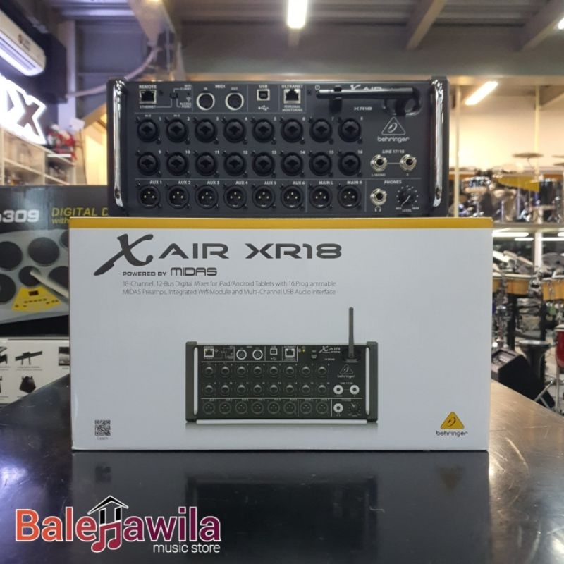 Jual Mixer Behringer X Air XR 18 XR18 Digital Mixer Audio With Wifi | Shopee Indonesia