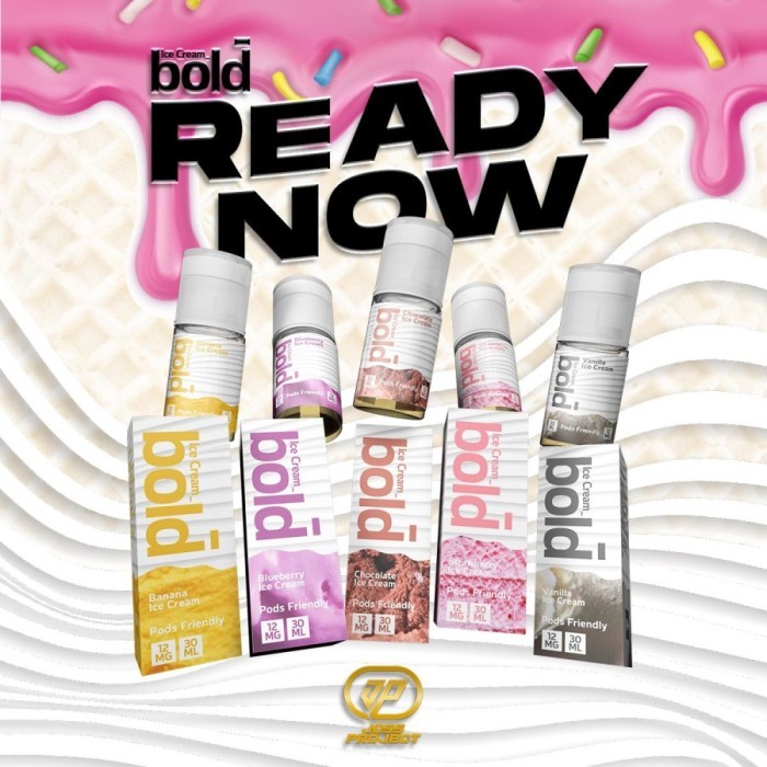 Jual LIQUID BOLD ICE CREAM SERIES 30ML 12MG | Shopee Indonesia