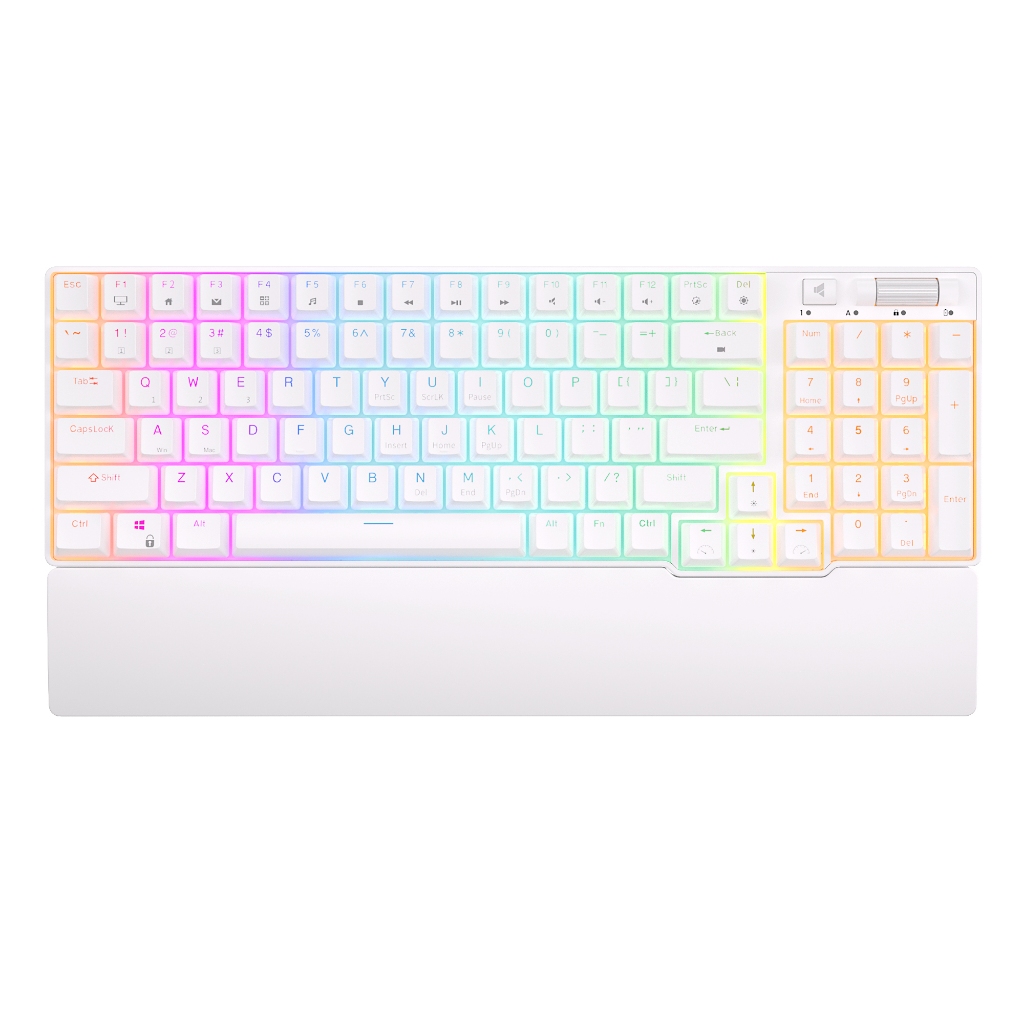 Jual Royal Kludge RK 96 White 96 Key Gaming Keyboard | Shopee Indonesia