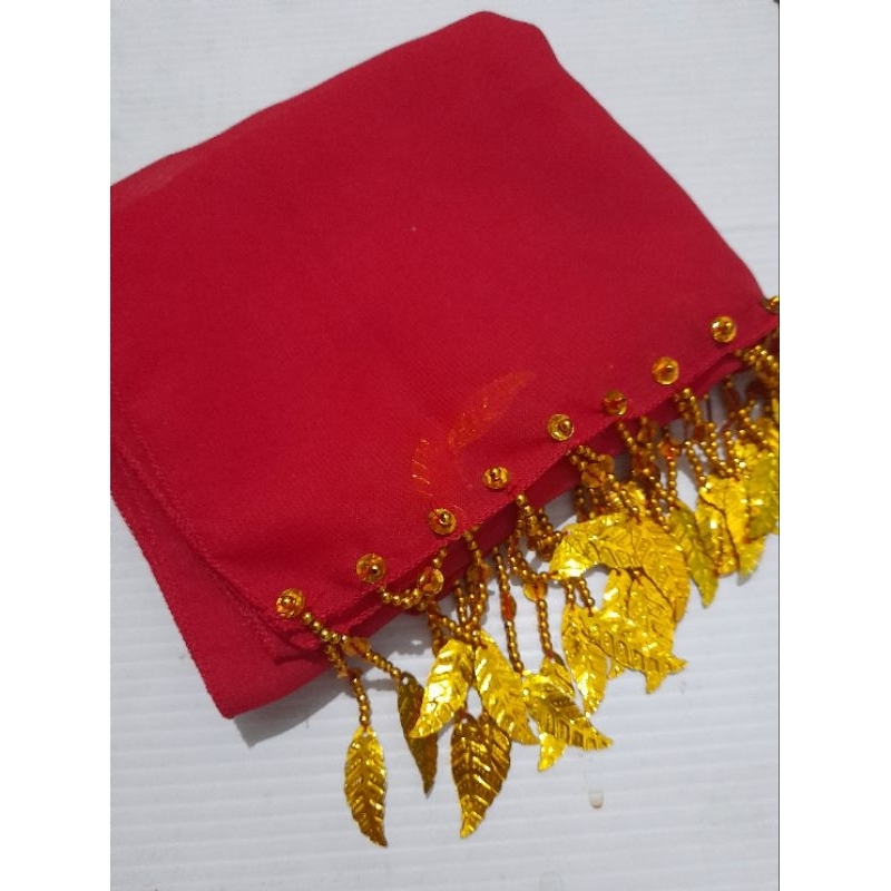 Jual Selendang Tari Gandrung / Sampur payet tari Remo Ukuran Dewasa ...