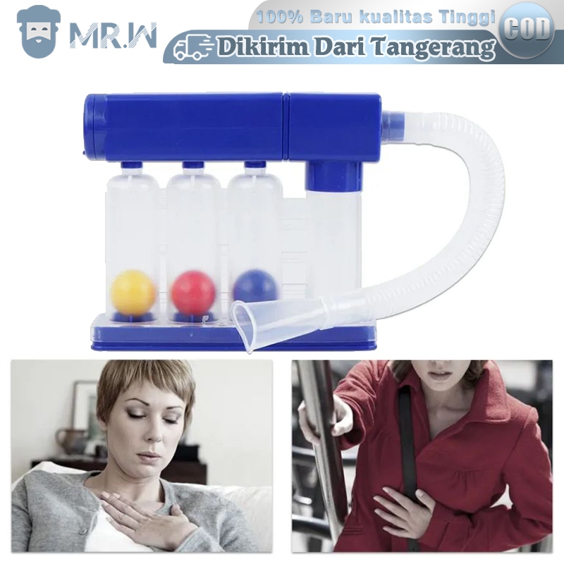 Jual Incentive Spirometry 3 Bola Fisioterapi Nafas Spirometer ...