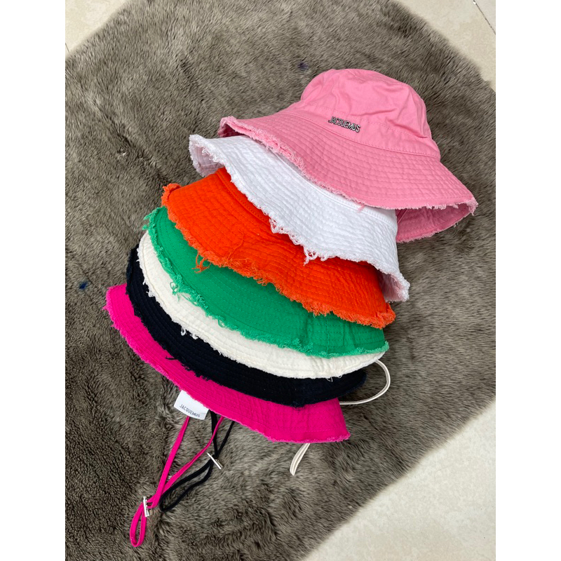 Jual Topi bucket hat jacquemus ripped | Shopee Indonesia