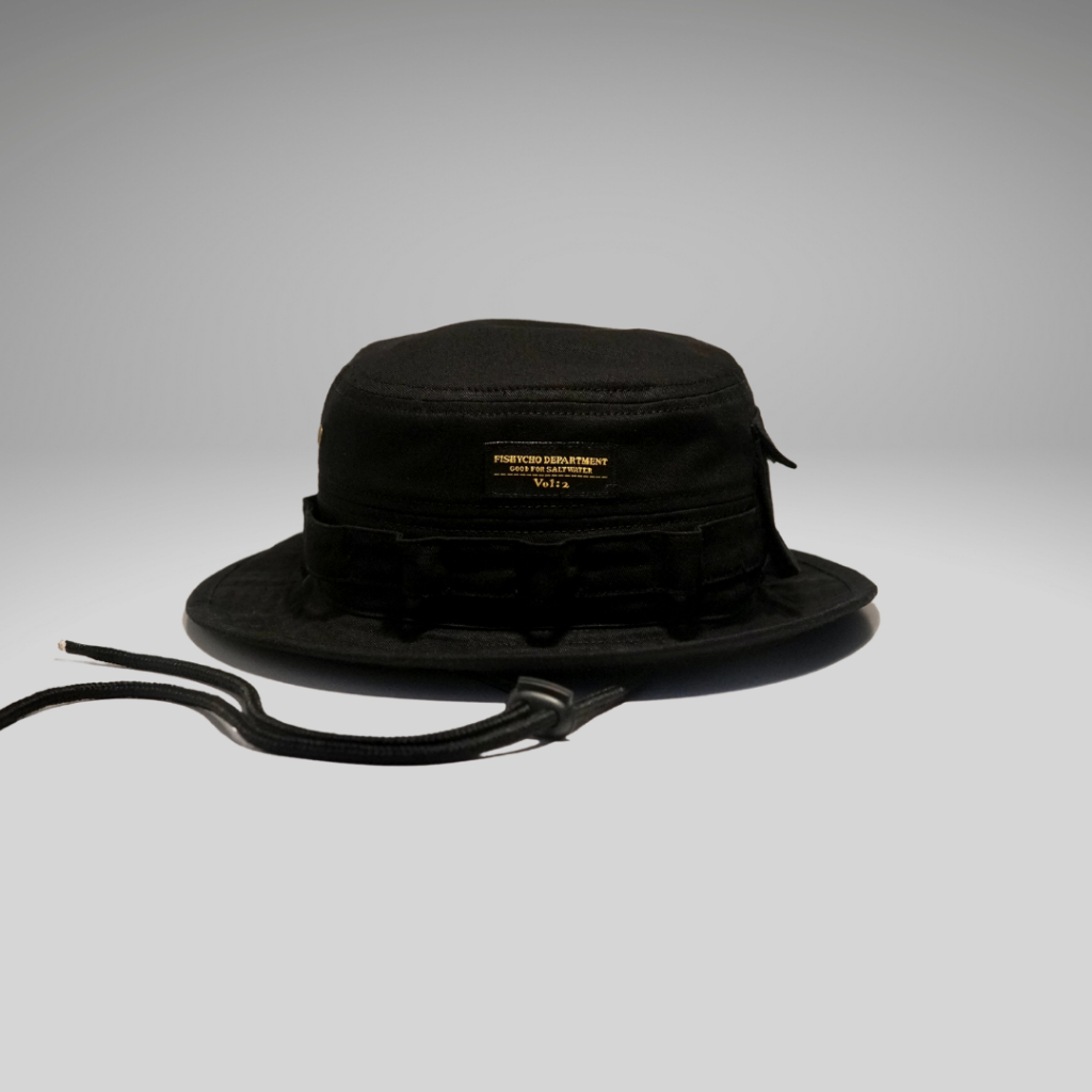 Jual Fishycho Monster Hunter Jungle Hat Pocket Black | Shopee Indonesia