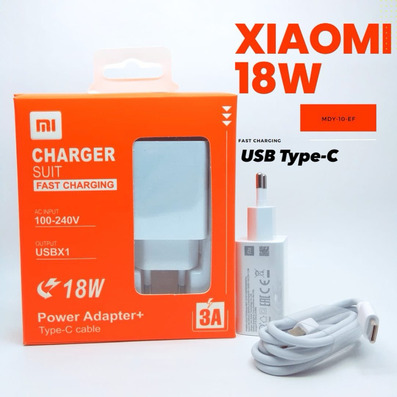 Jual CHARGER XIAOMI 18W FAST CHARGING 3.0A ORIGINAL 100% | Shopee Indonesia