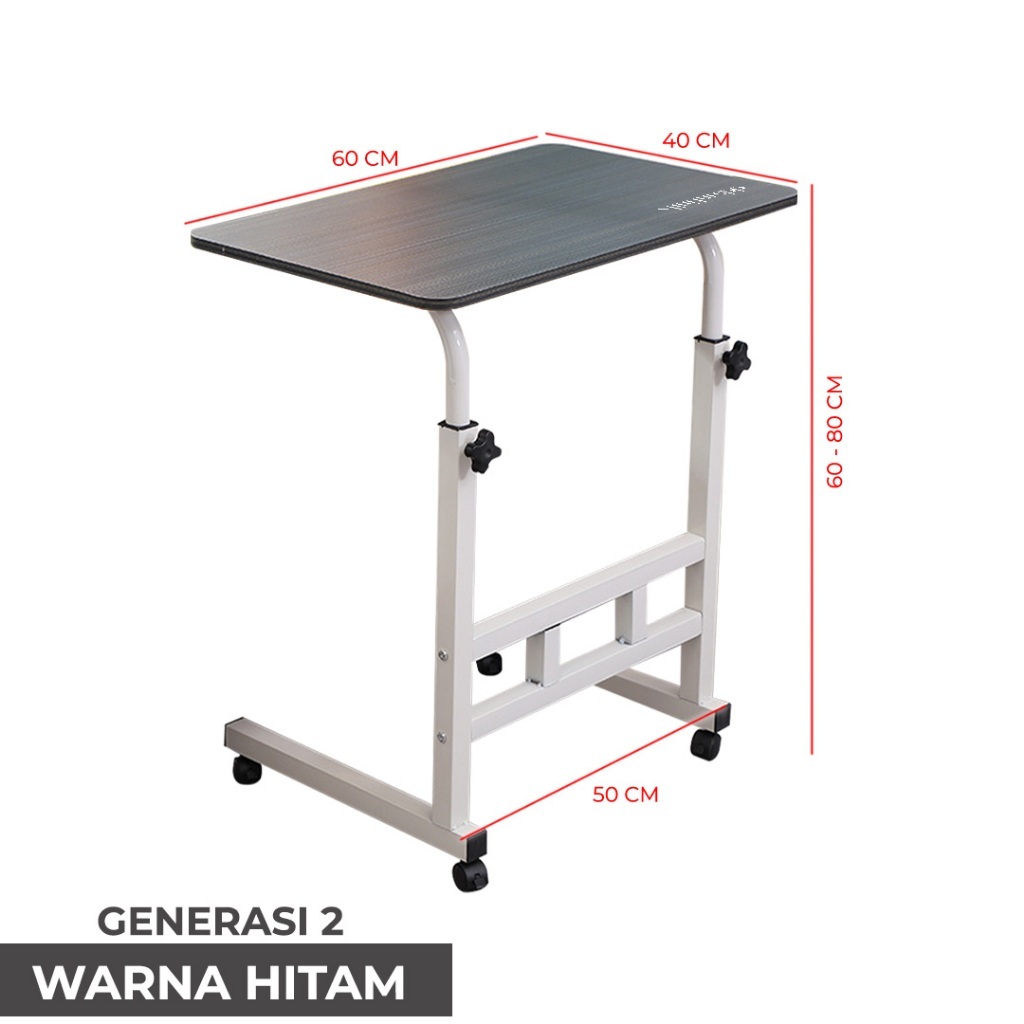 Jual Brookwood Meja Laptop Portable Stand Minimalis Serbaguna Meja ...