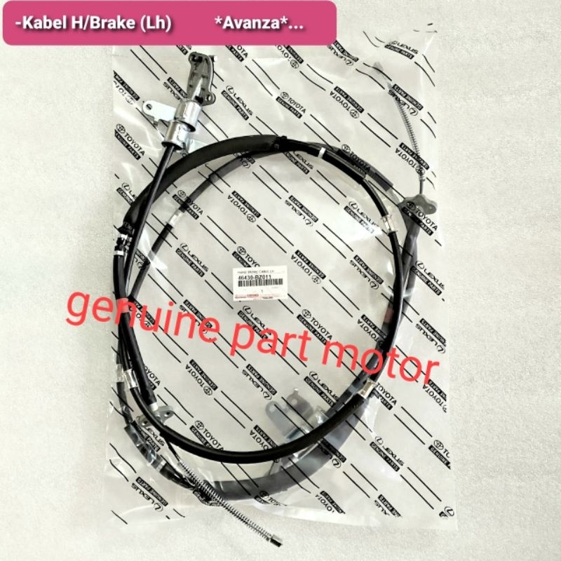 Jual KABEL HAND BRAKE/KABEL REM TANGAN AVANZA/XENIA/RUSH/TERIOS KIRI LH ...