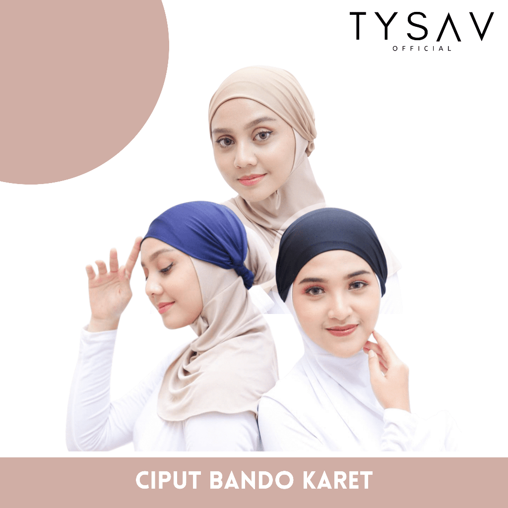 Jual TYSAV - Ciput Bando Karet Jersey Premium Anti Pusing | Bandana ...