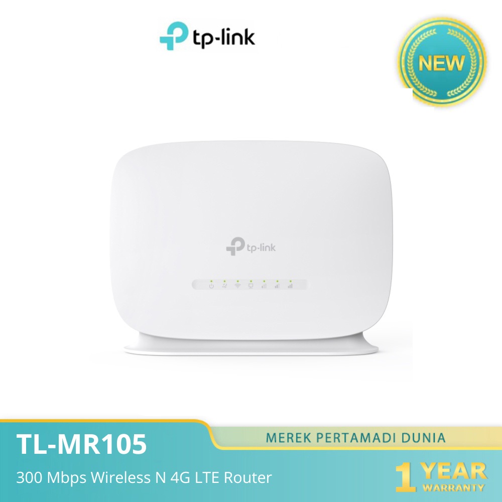 Jual TP-Link TL-MR105 modem router 4g wifi sim card tp link tl mr105 ...