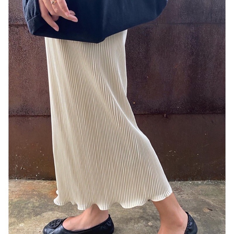 Jual Rok Wavy Plisket Span / Rok Span / Rok Plisket / Rok Wavy / Rok ...