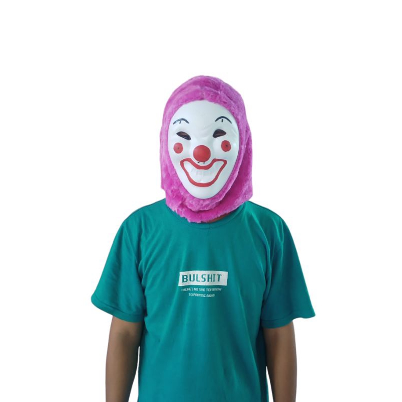 Jual topeng badut buat ngamen all size beli X5 gratis 1 jadi 6 bebas ...