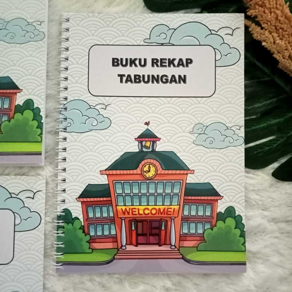 Jual ES88 BUKU REKAP TABUNGAN SEKOLAH JILID SPIRAL 100HAL NON-CUSTOM ...