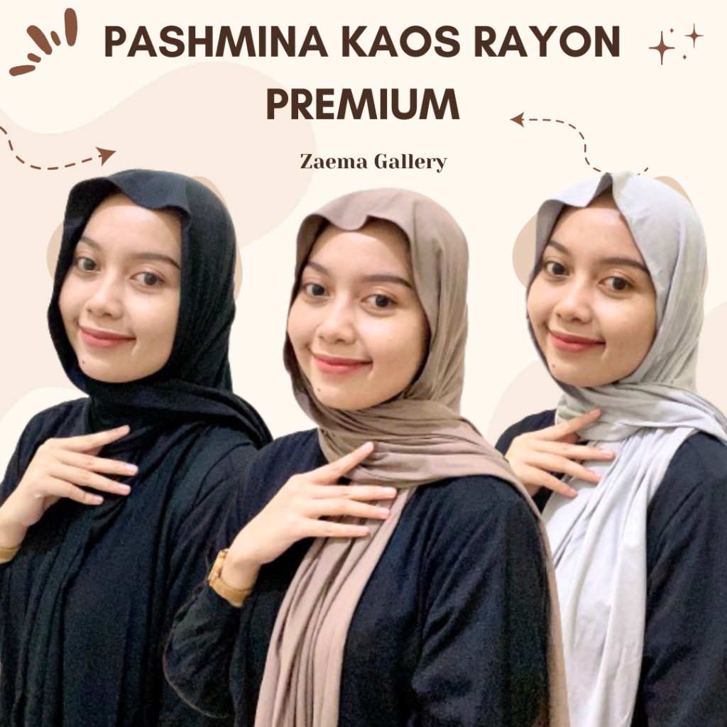 Jual PASHMINA KAOS RAYON SUPER/SYAHILA PASHMINA TURKI GROSIR PASHMINA ...