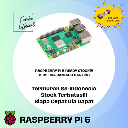 Jual Raspberry Pi 5 Board ONLY | Shopee Indonesia