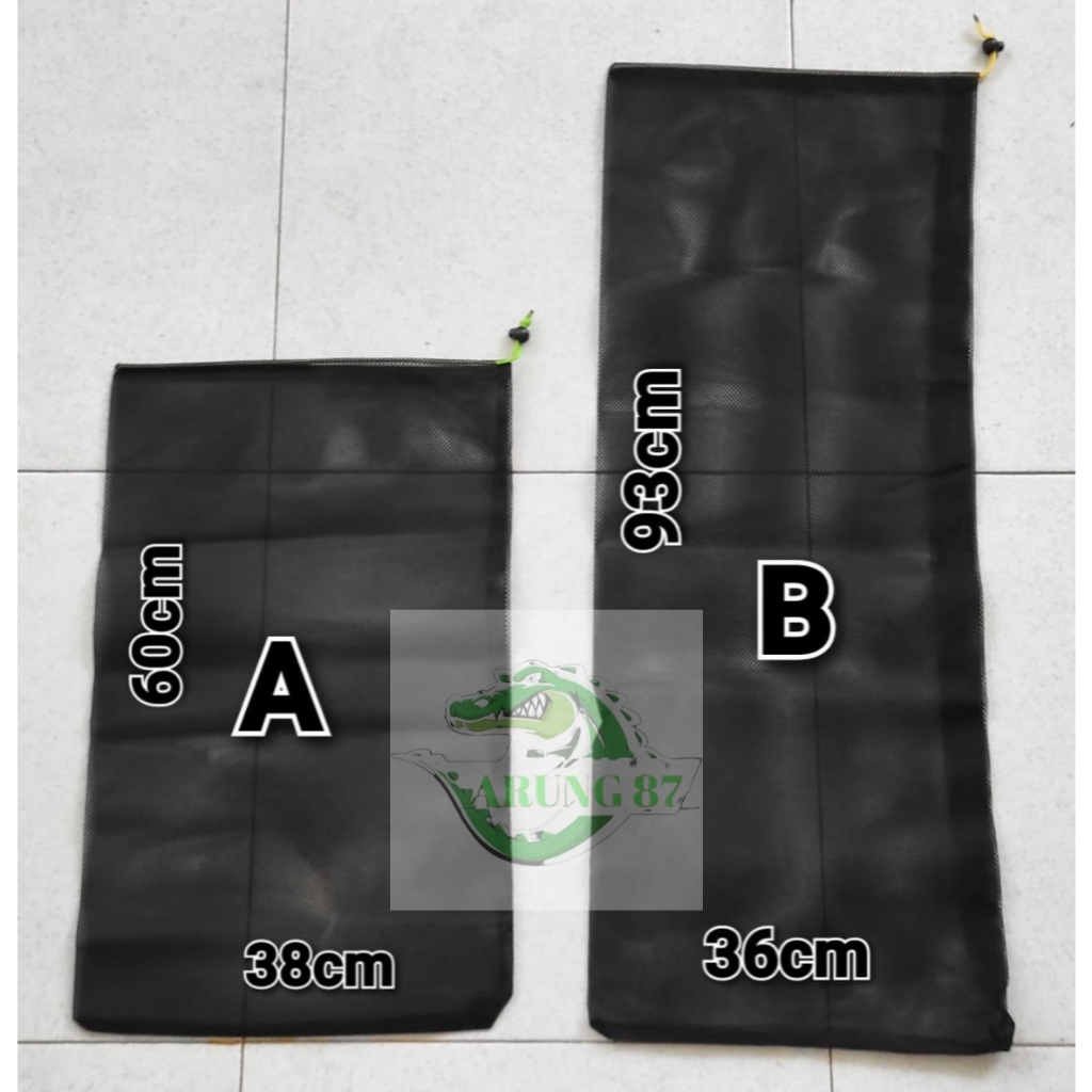 Jual KERAMBA IKAN BUAT MANCING Jaring TB 60cm X 38cm 90cm x 37cm ...