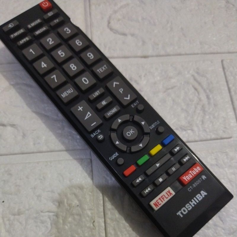Jual REMOT REMOTE TV TOSHIBA REGZA LCD/LED ANDROID SMART TV CT-95007 | Shopee Indonesia