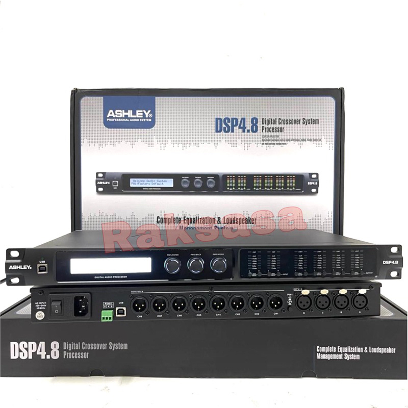 Jual Speaker Management Ashley DSP 4.8 DSP4.8 4 input 8 | Shopee Indonesia