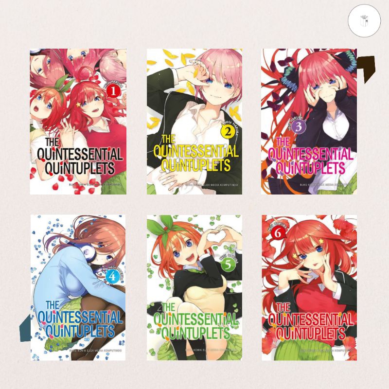 Jual Buku Komik The Quintessential Quintuplets - Negi Haruba | Shopee ...