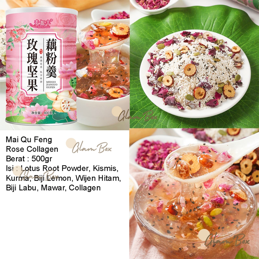 Jual Oufen Lotus Root Powder Makanan Diet Healthy Food Bubuk Akar ...