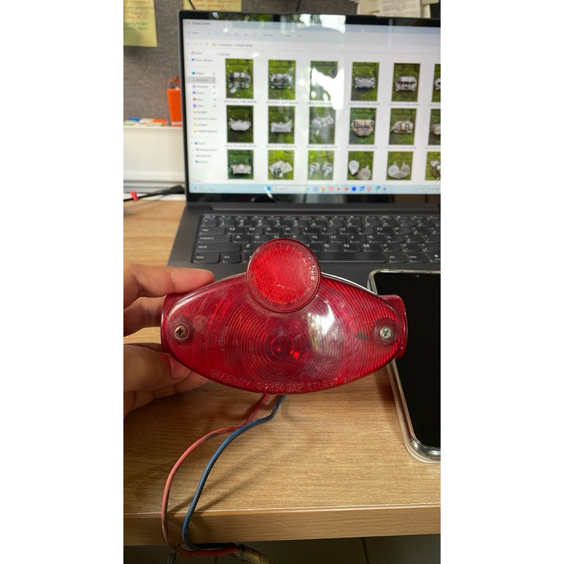 Jual stop lamp tail light Kawasaki H1 original second | Shopee Indonesia