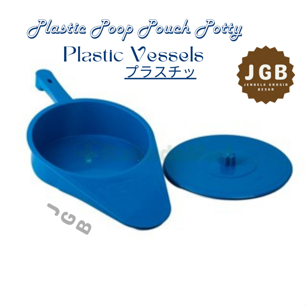 Jual Pispot Stickpan Plastik BAB Dengan Tutup - Pispot Sodok BAB ...
