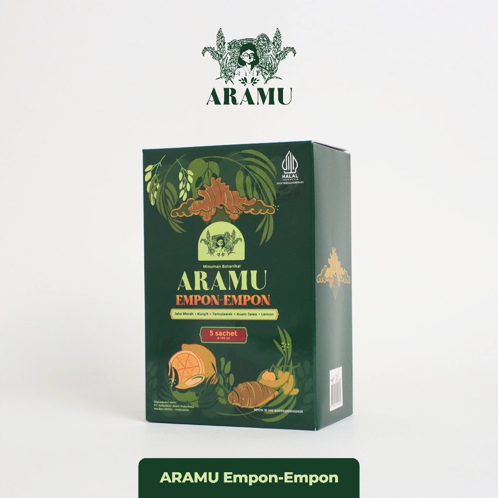 Jual ARAMU EMPON EMPON ISI 5 SACHET 100ML | Shopee Indonesia