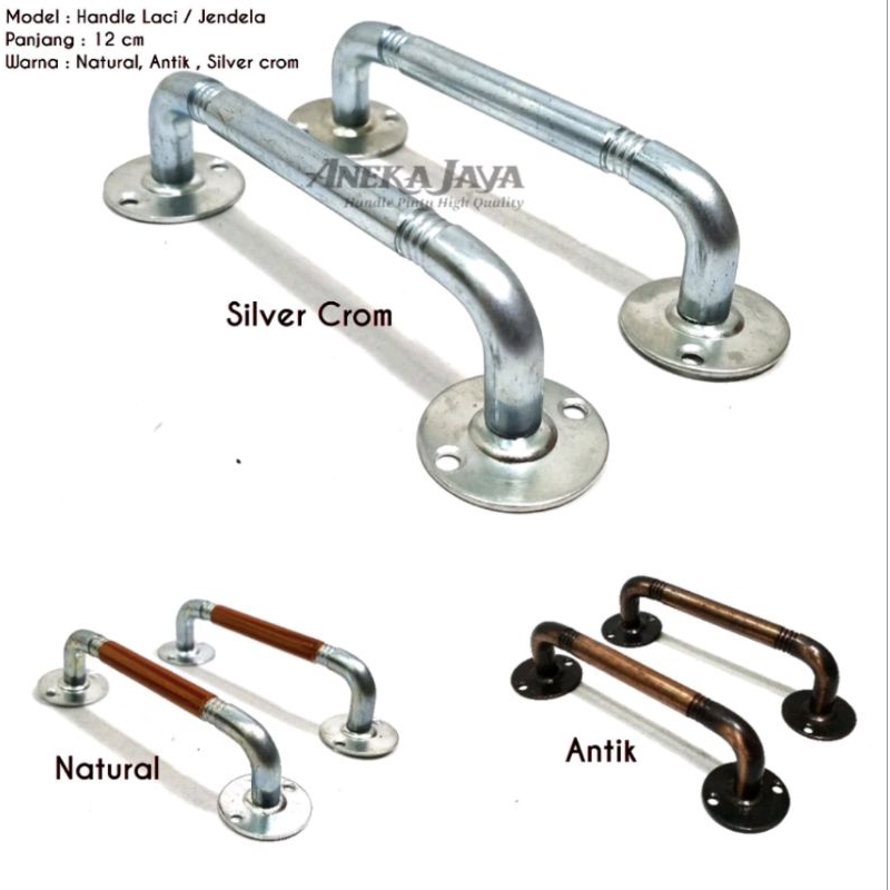 Jual HANDLE JENDELA 12 CM - TARIKAN JENDELA - PEGANGAN JENDELA | Shopee ...