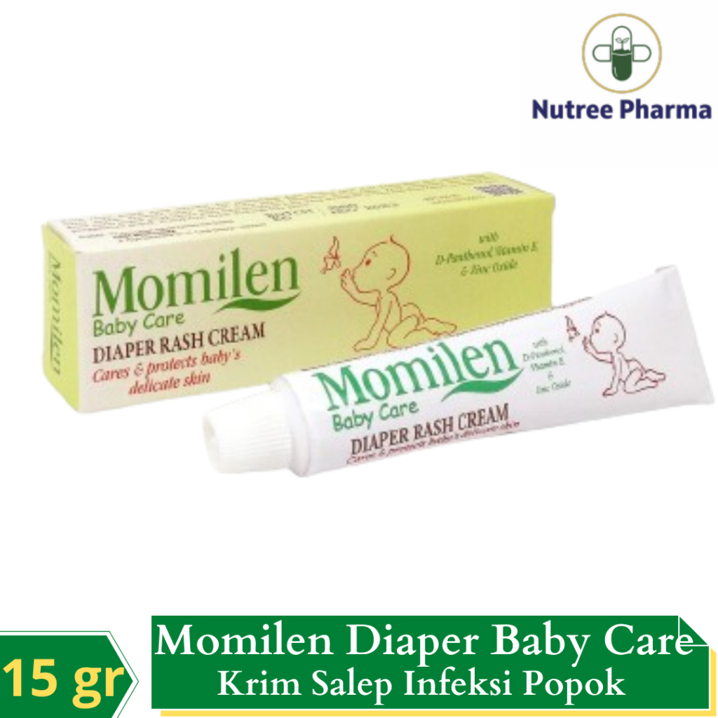 Jual Momilen Baby Care / Diaper Rash Cream 15 gr | Krim Salep Infeksi ...