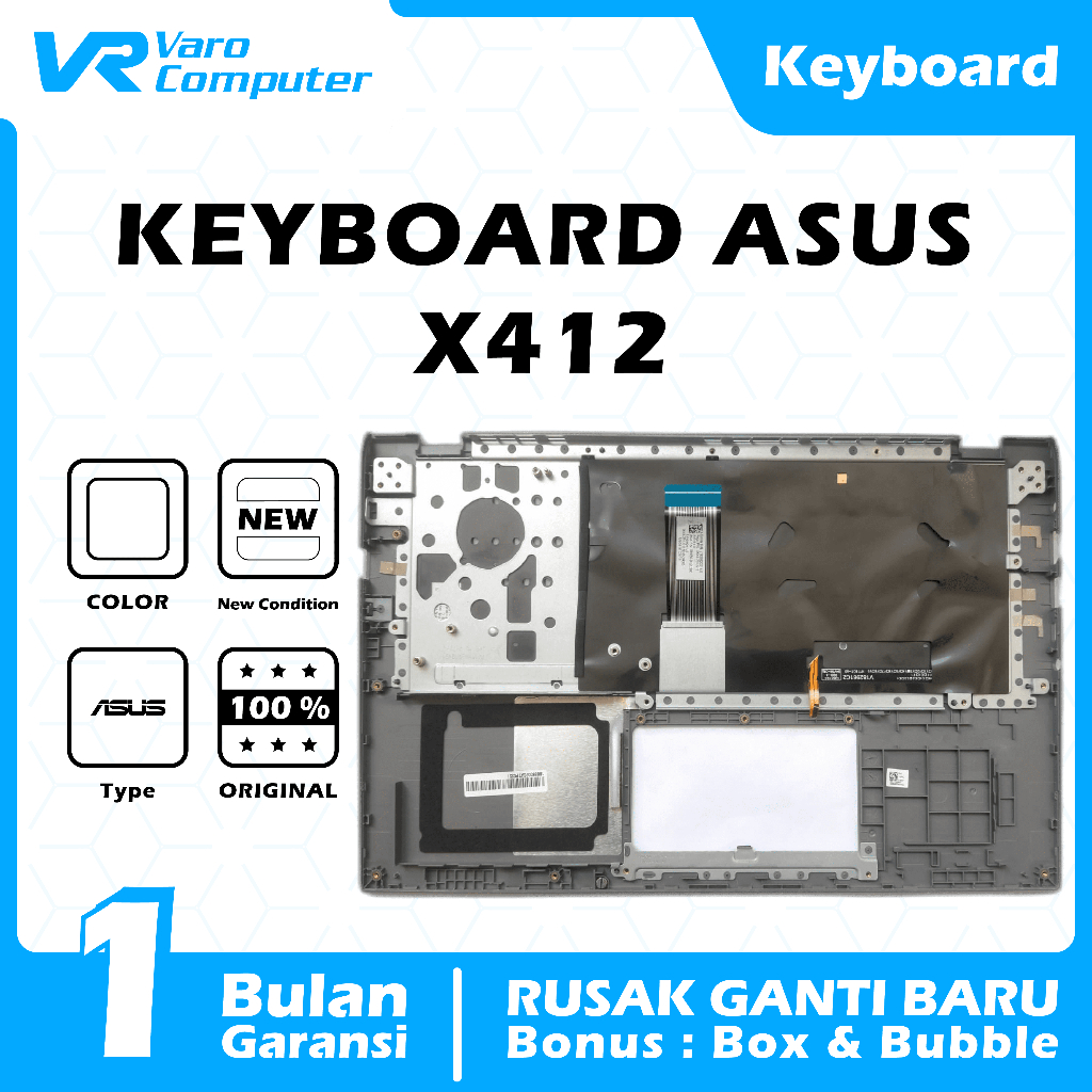 Jual KEYBOARD FRAME LAPTOP ASUS VIVOBOOK X412 ORIGINAL | Shopee Indonesia